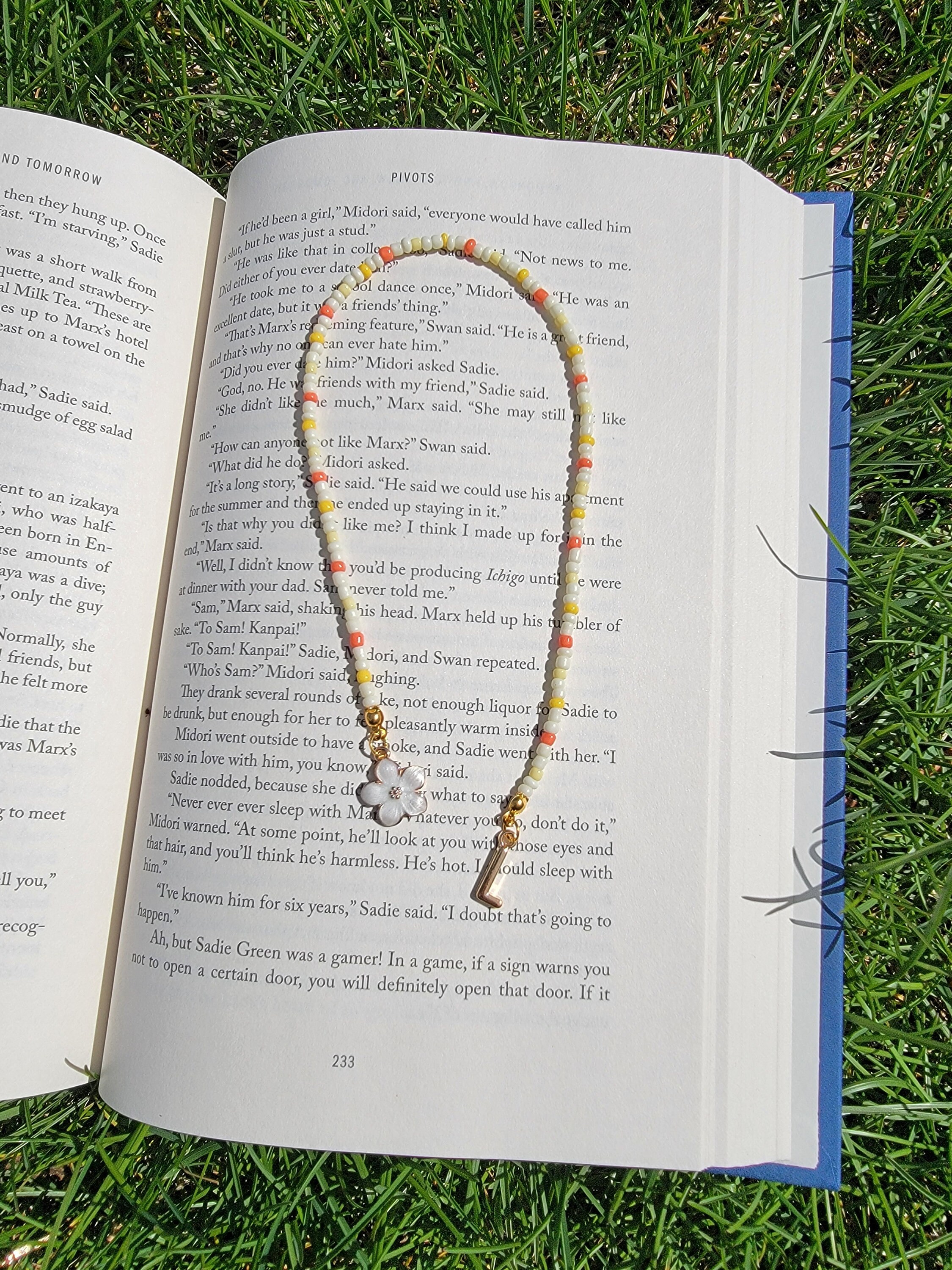 Bead Bookmarks Seed Bead Bookmarks Charm Bookmarks Bookmarks With ...