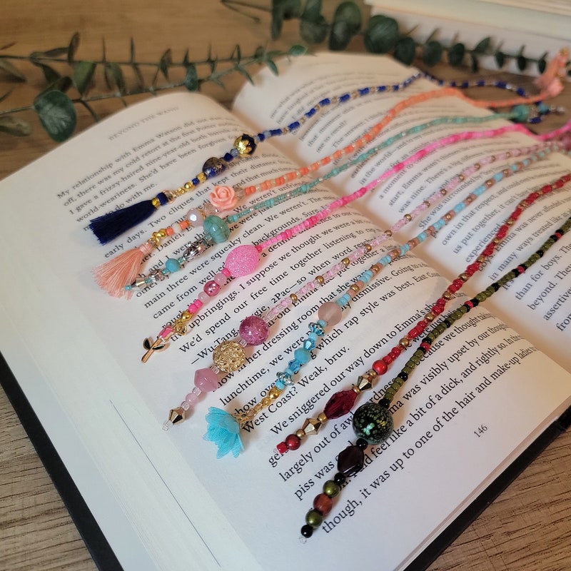Bead Bookmark - Etsy