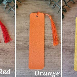 Faux Leather Bookmarks Bookmarks Bookmark Bookmarks for Gifts Colorful ...