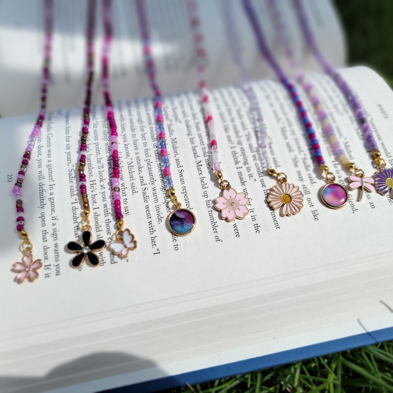 Beaded Bookmarks - Etsy