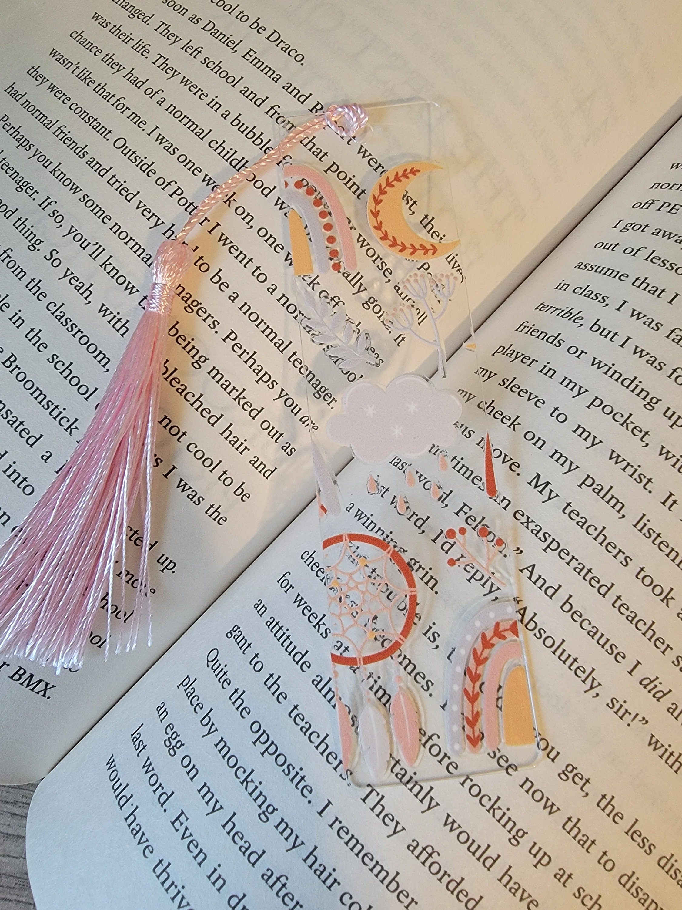 Acrylic Flower Bookmark Acrylic Bookmarks Bookmarks Flower Bookmarks ...