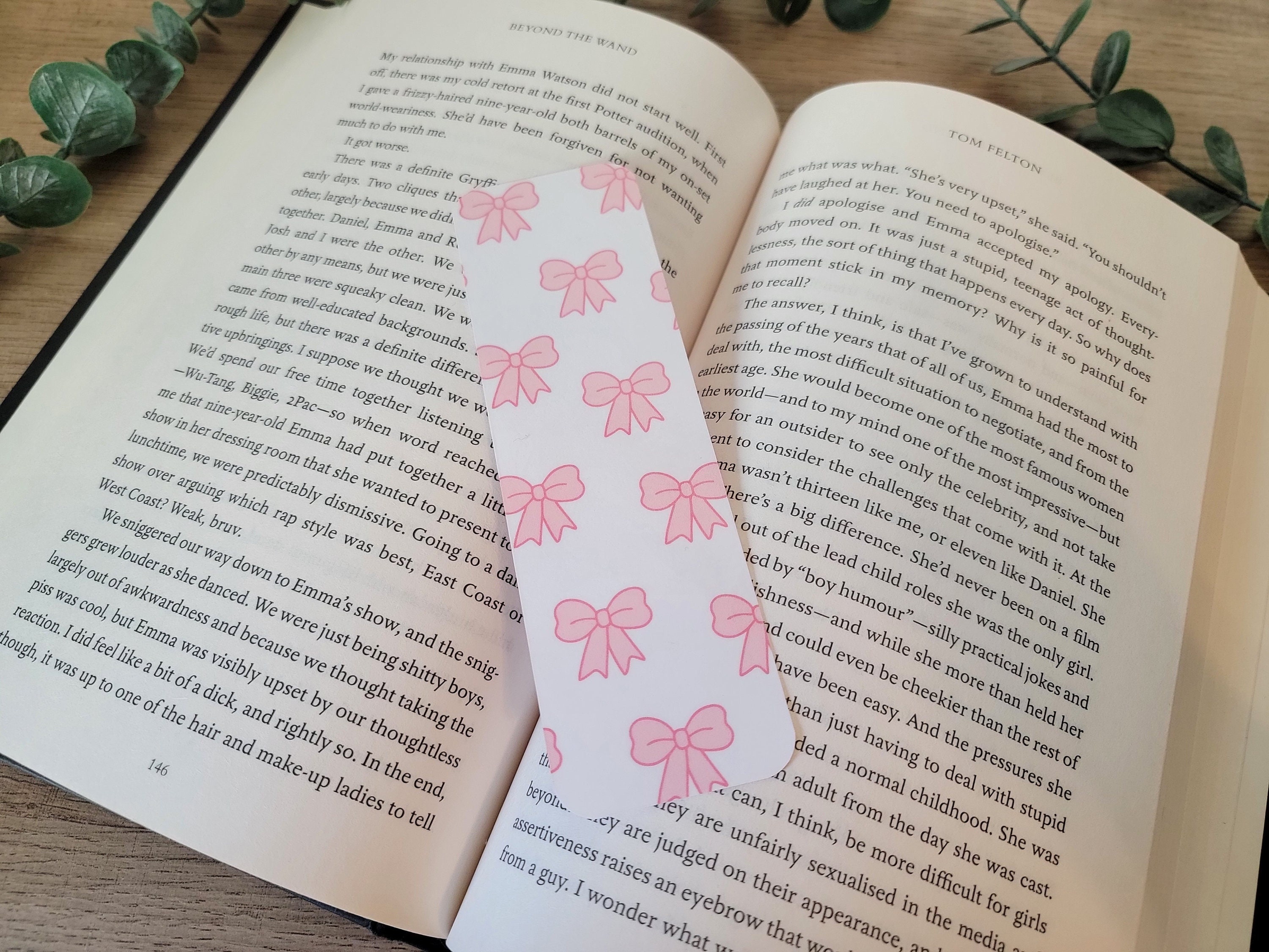 Bow Bookmarks | Bookmarks for Gifts | Cardstock Bookmarks | Bookmarks ...
