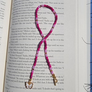 Bead Bookmarks | Seed Bead Bookmarks | Charm Bookmarks | Bookmarks With ...