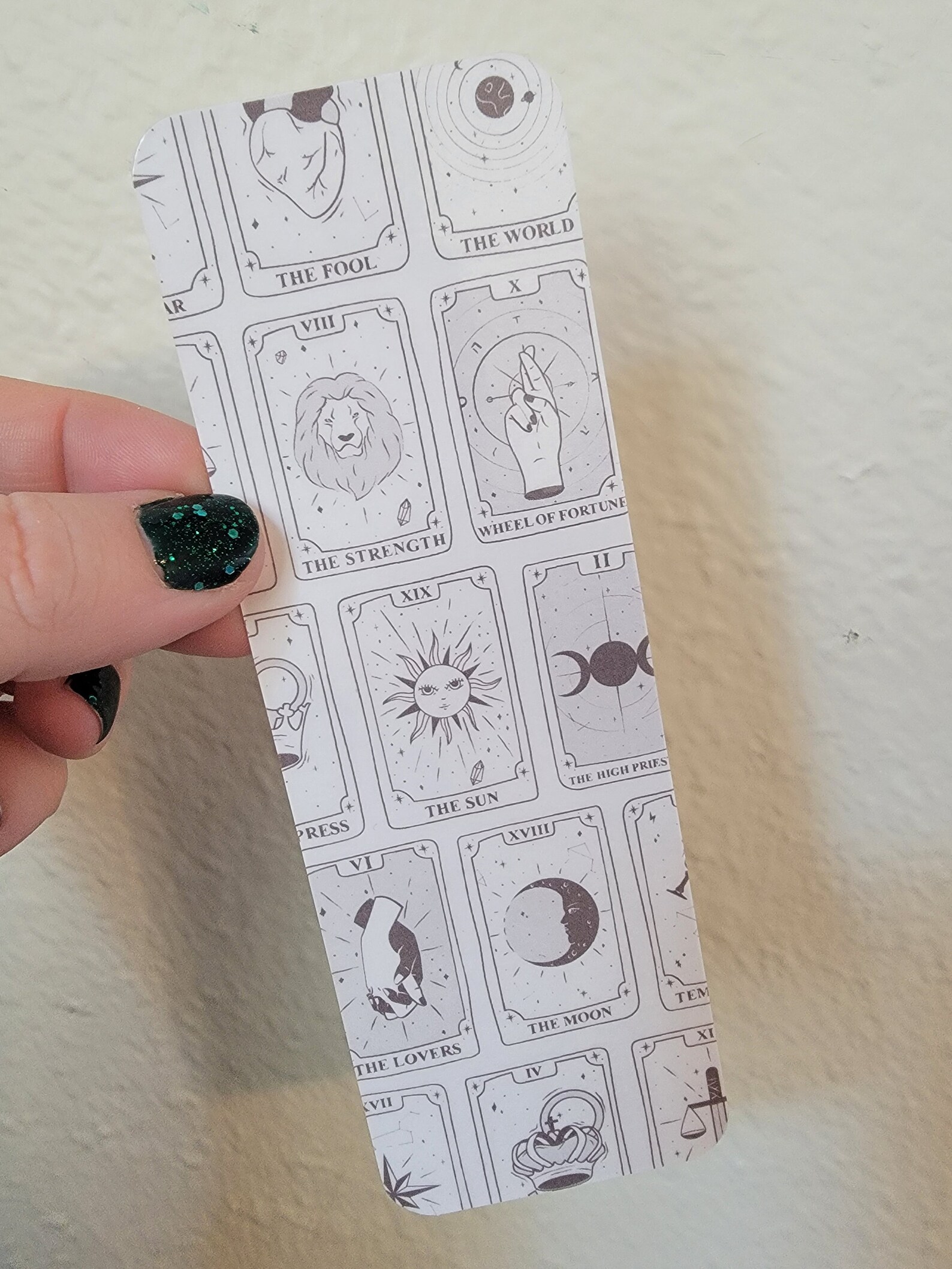 Tarot Card Bookmark Tarot Cards Bookmarks Bookmarks for Gifts Cardstock ...