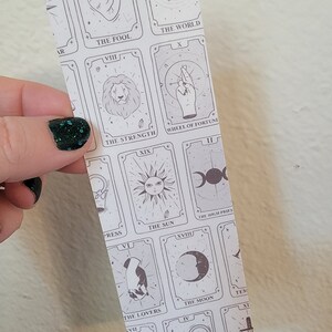 Tarot Card Bookmark Tarot Cards Bookmarks Bookmarks for Gifts Cardstock ...
