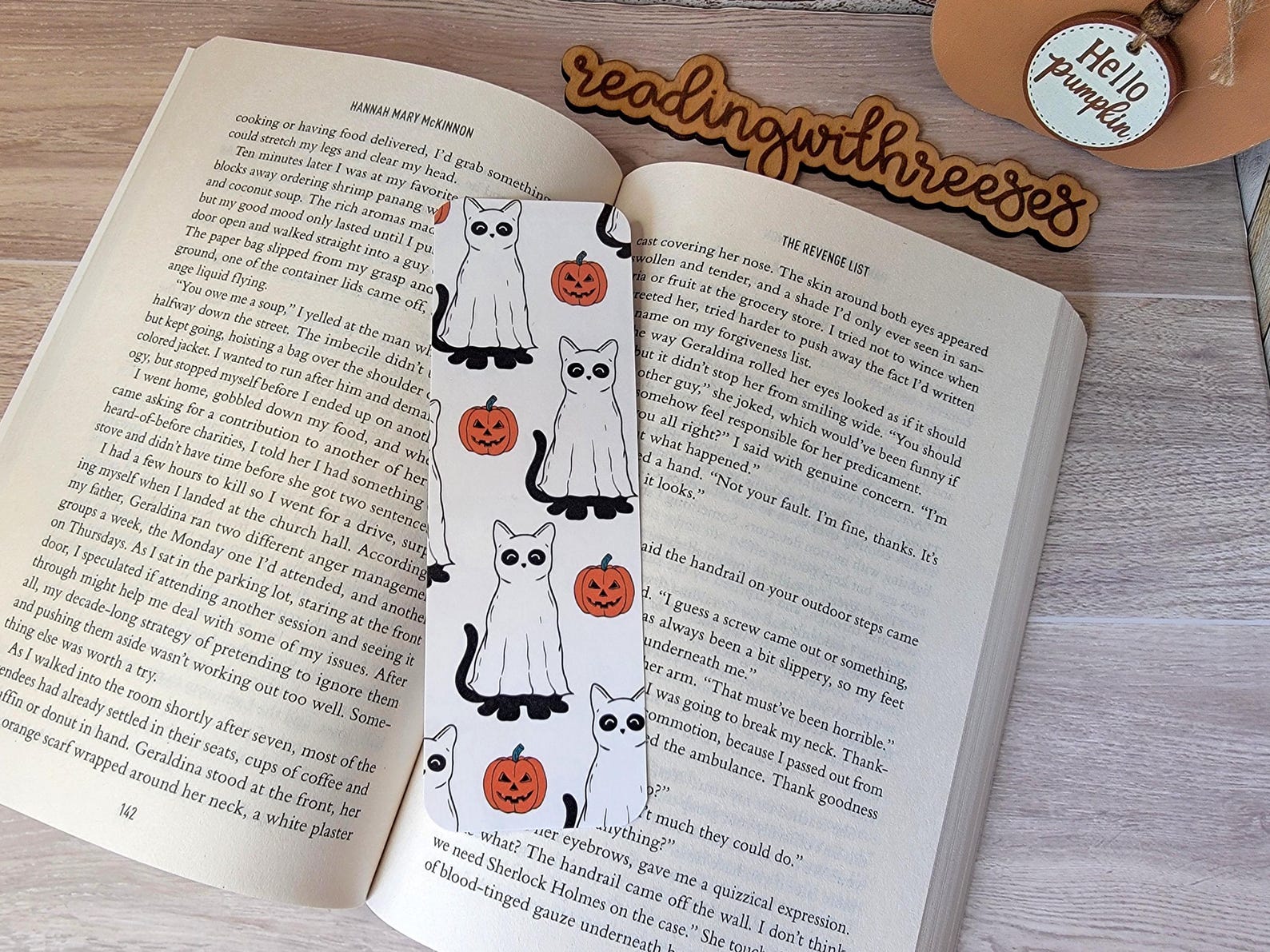 Halloween Bookmarks | Bookmarks for Gifts | Cardstock Bookmarks | Ghost ...