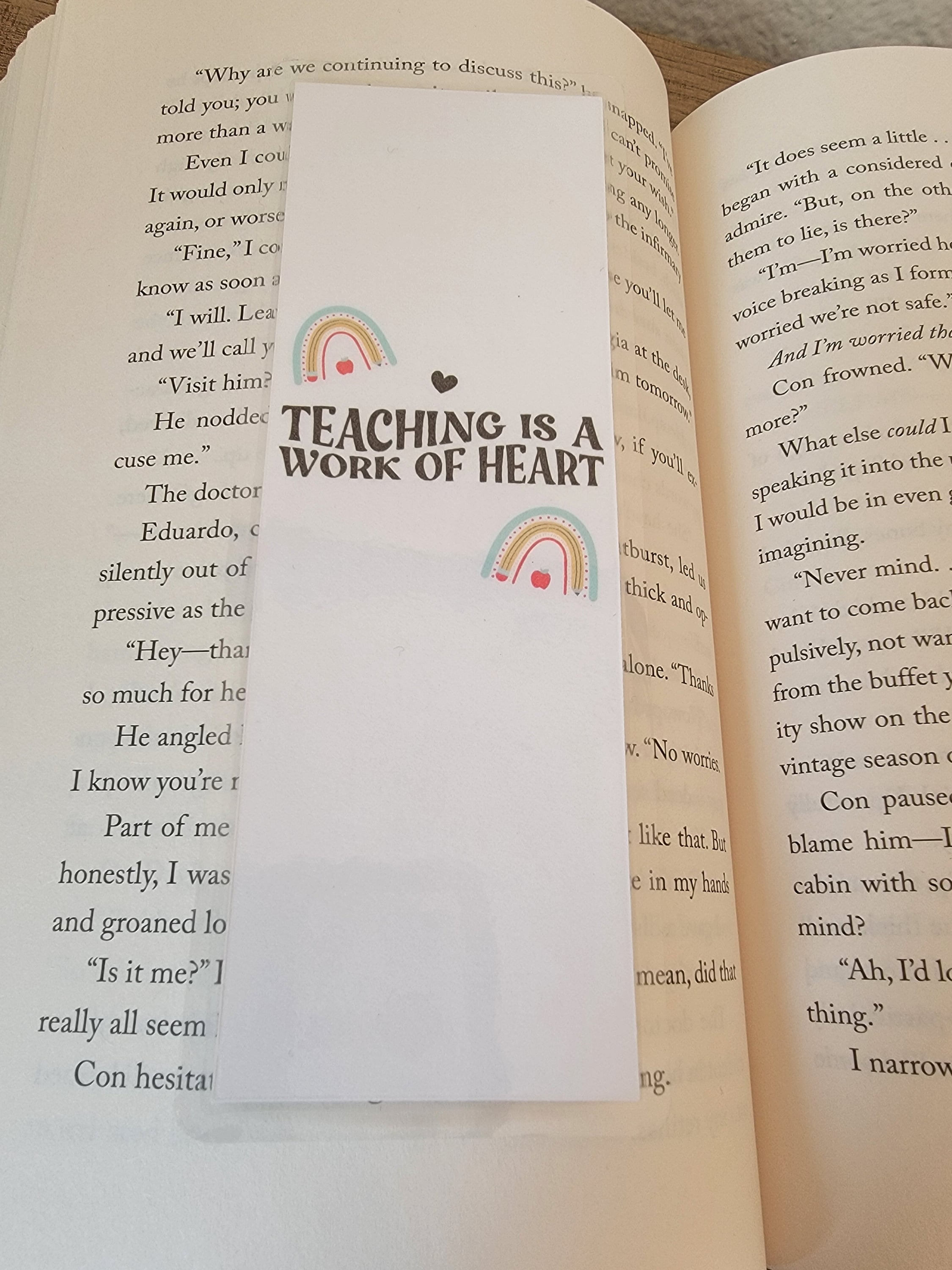 Teacher Bookmarks Teacher Appreciation Bookmarks Book Accessories ...