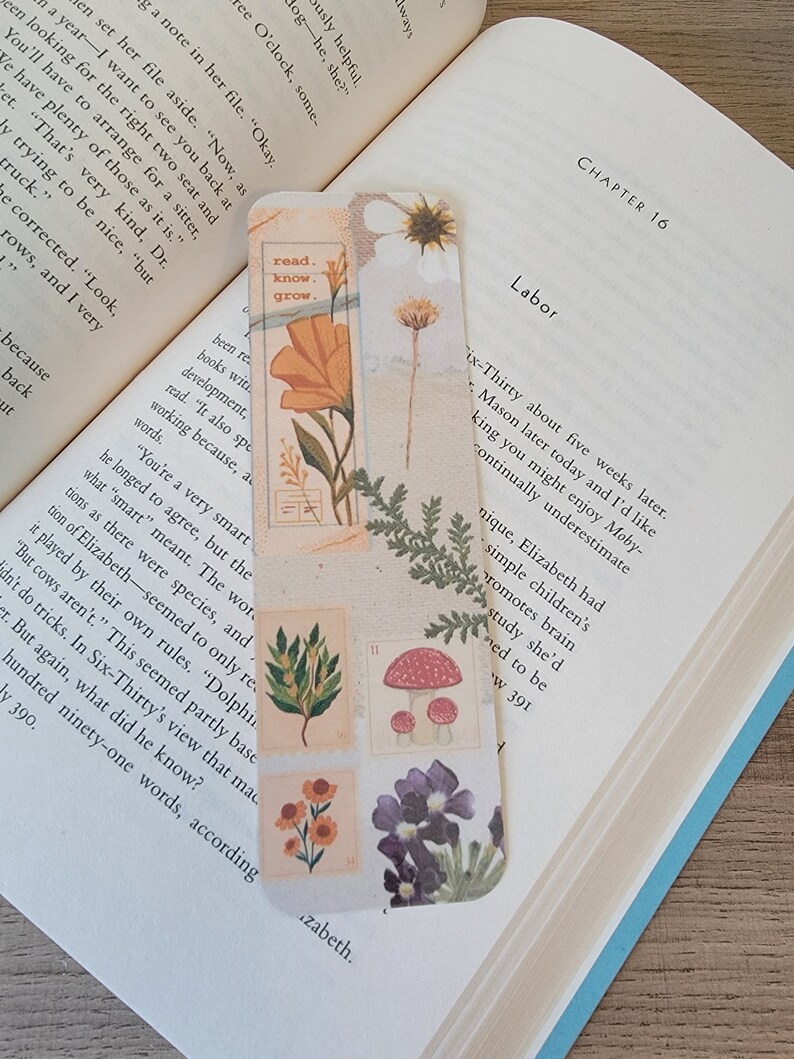 Junk Journal Bookmark Junk Journal Cardstock Bookmarks Bookmarks ...