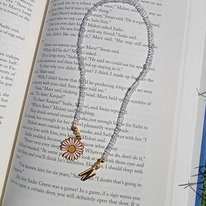 Bead Bookmarks | Seed Bead Bookmarks | Charm Bookmarks | Bookmarks With ...