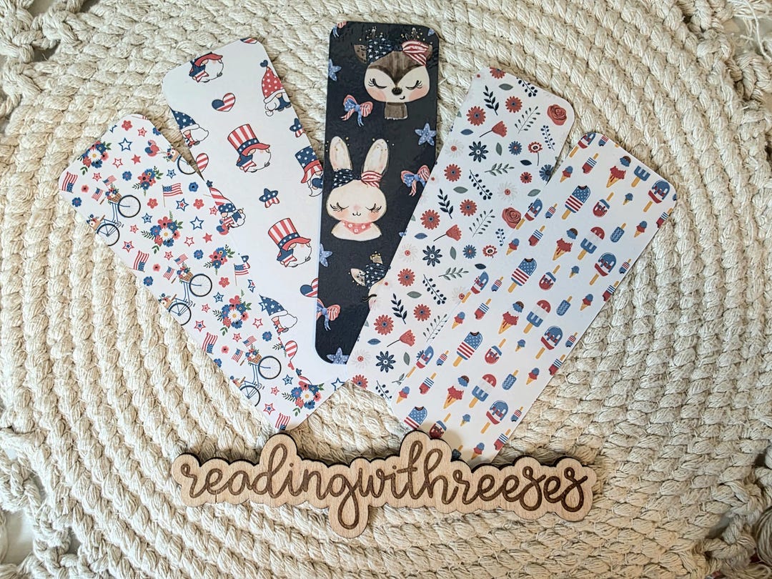 Fourth of July Bookmarks | 4th of July Bookmarks | Independence Day ...