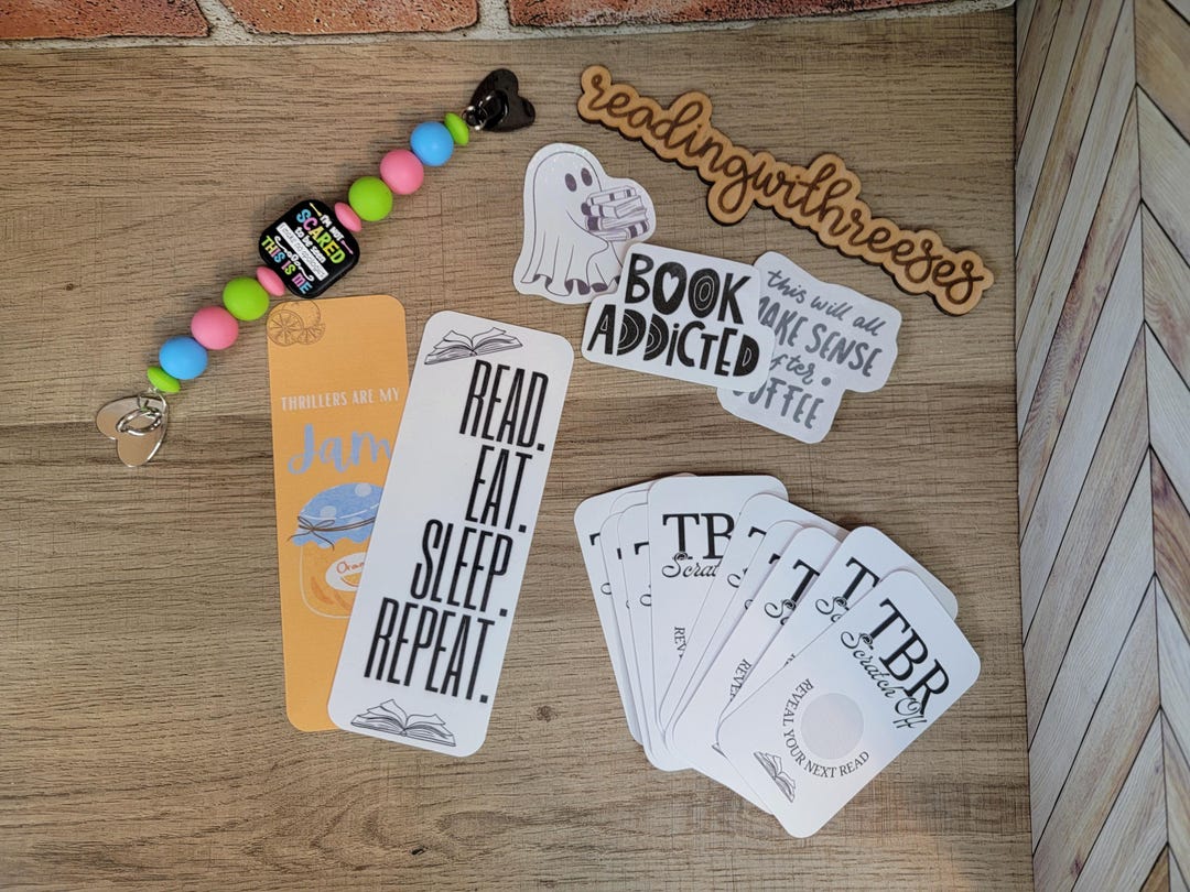 Surprise TBR Gift Bags | Surprise Bag Bookmarks | Blind Bag | Bookmarks ...