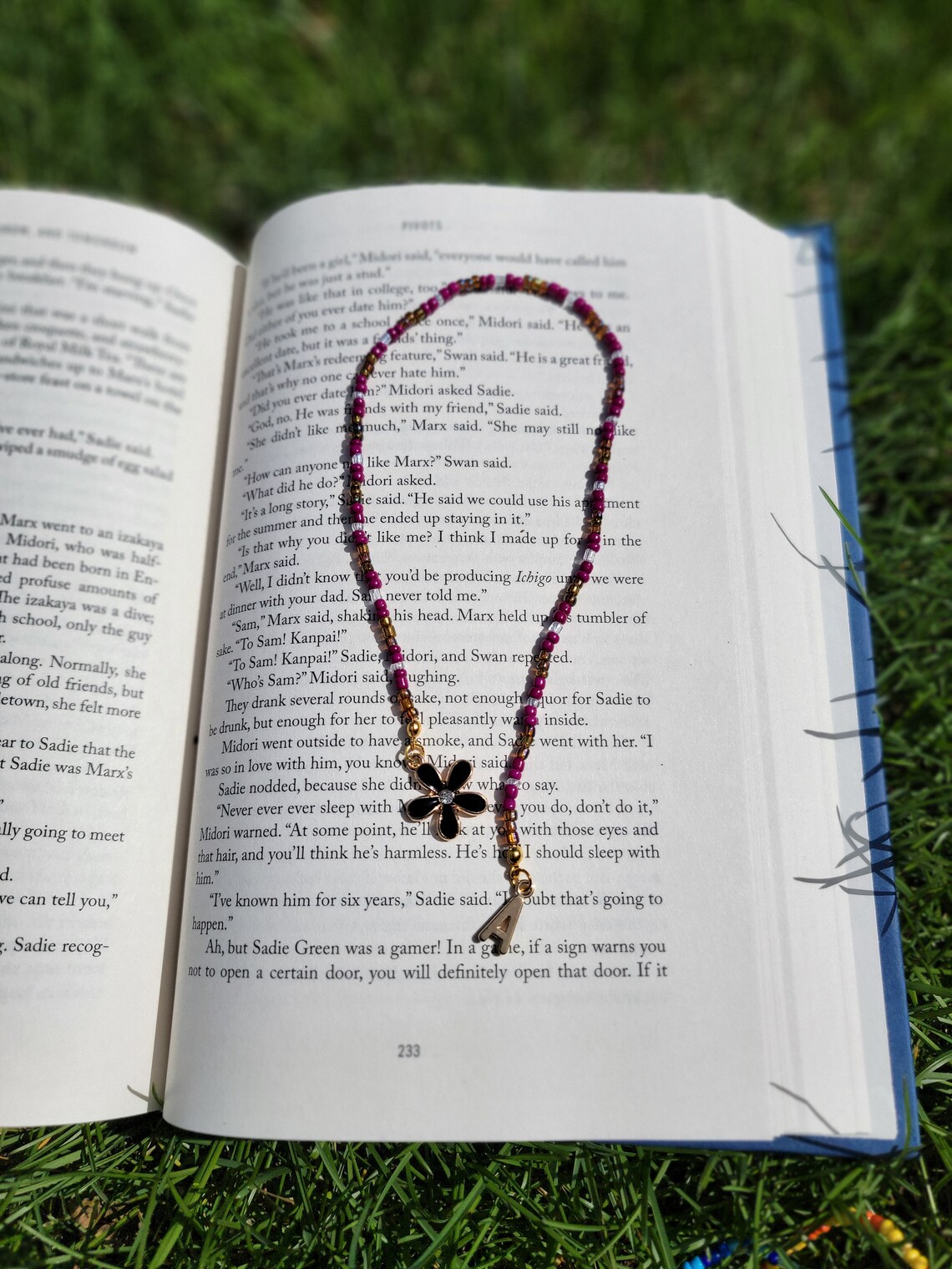 Bead Bookmarks | Seed Bead Bookmarks | Charm Bookmarks | Bookmarks With ...