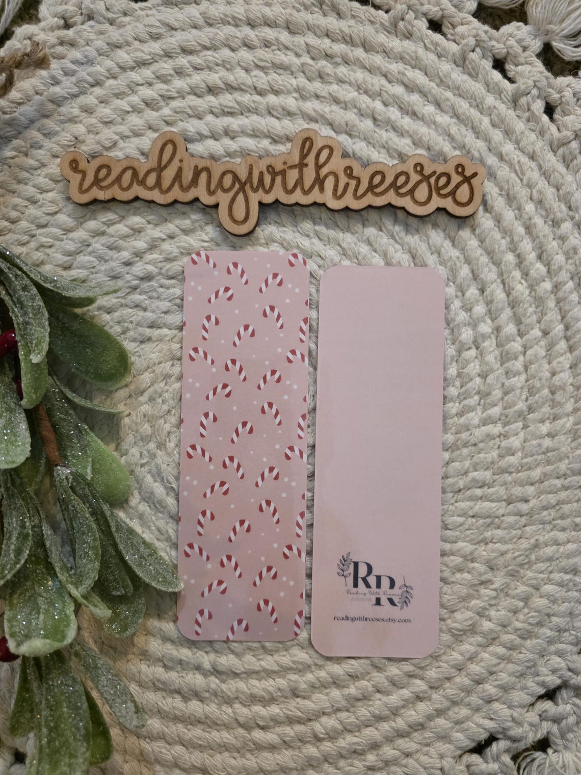 Christmas Treats Bookmarks | Bookmarks for Gifts | Cardstock Bookmarks ...