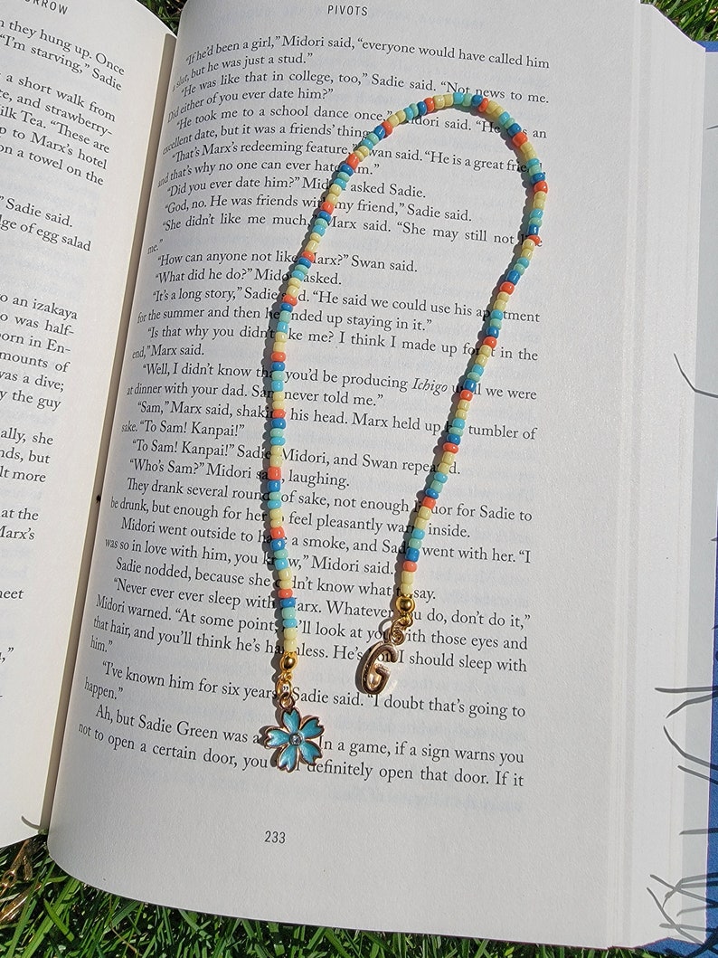 Bead Bookmarks Seed Bead Bookmarks Charm Bookmarks Bookmarks With ...
