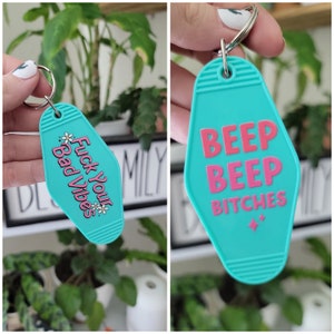 Keychains | Funny Keychains | Motel Style Keychains | Homemade Gifts ...
