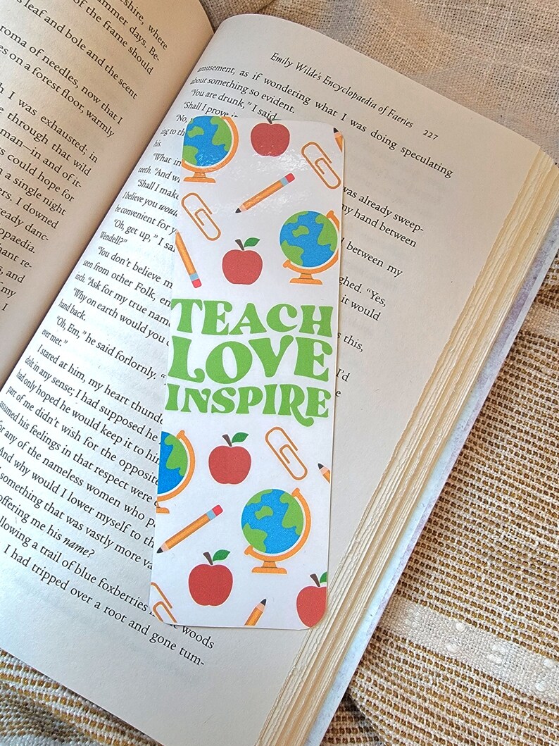Teacher Bookmarks | Teacher Appreciation | Bookmarks | Book Accessories ...