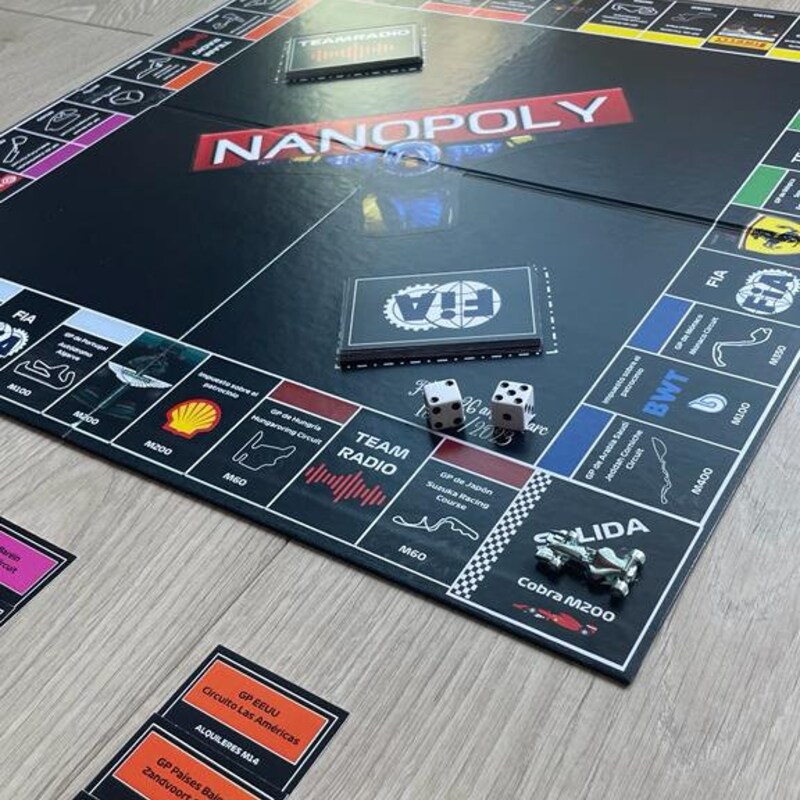 F1 Monopoly - Etsy