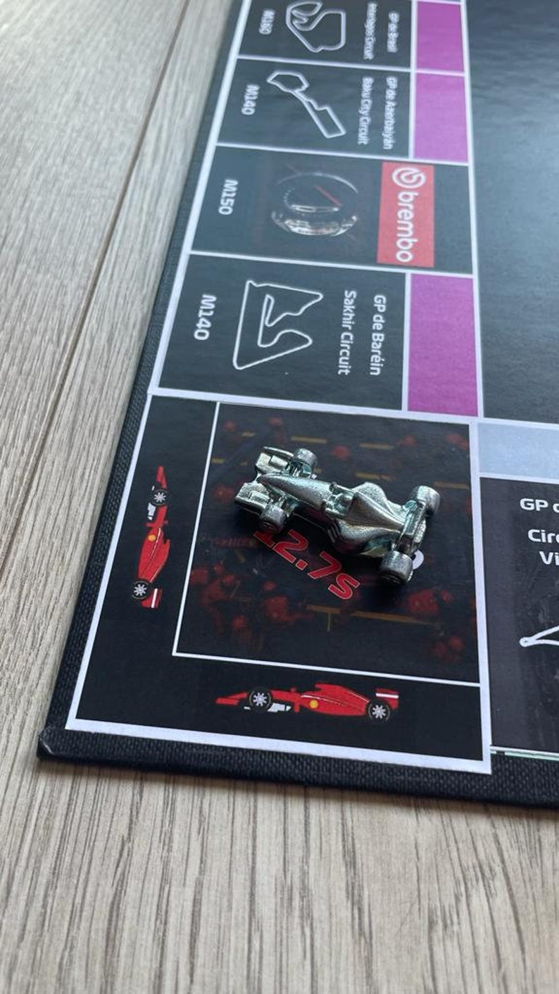 Nanopoly (formula 1 Custom Monopoly) - Printable Version - Etsy