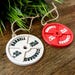 Barbell Weight Plate Ornament | Christmas, Fitness, Weightlifting ...