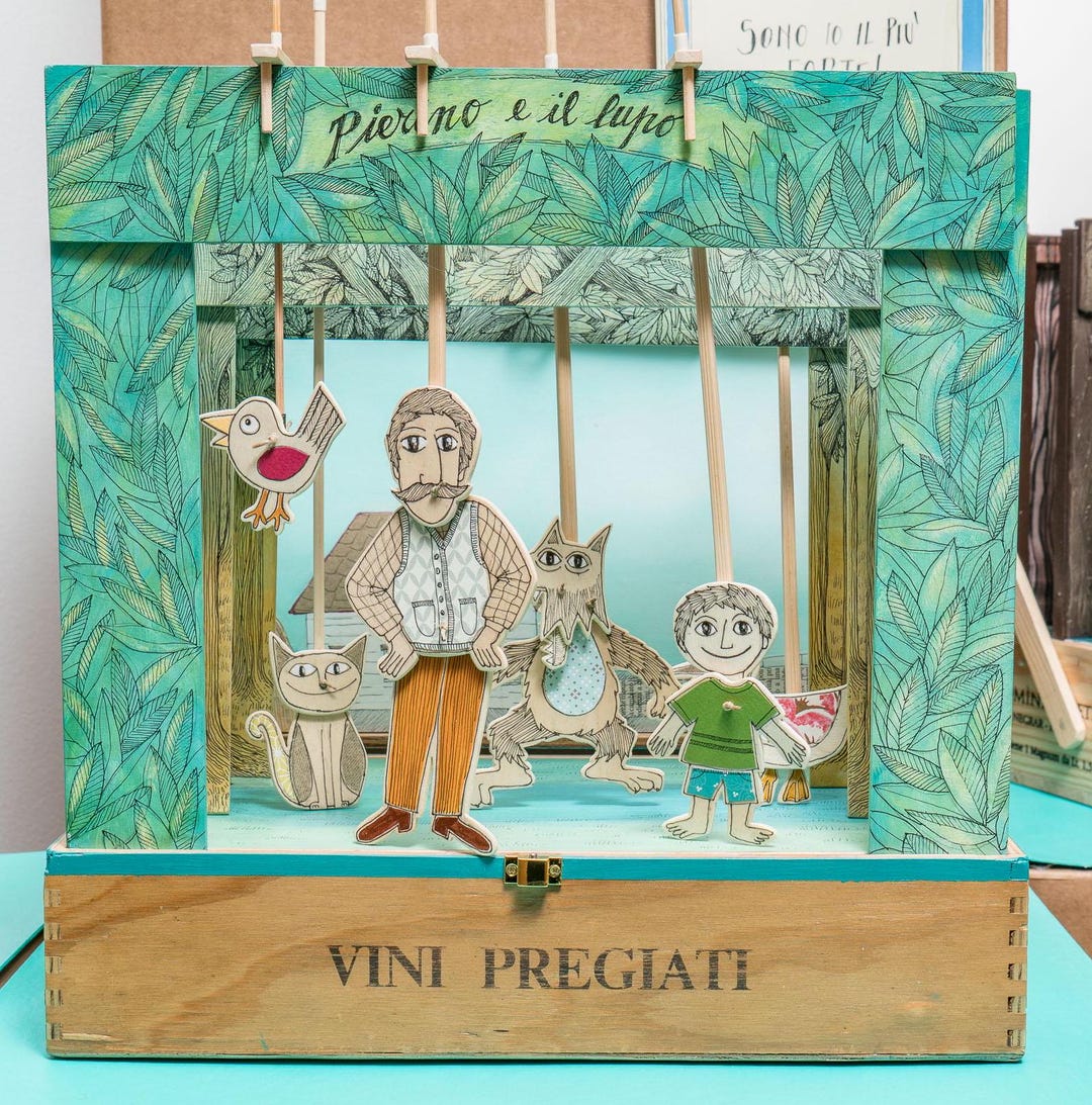 Pierino E Il Lupo, Peter and the Wolf, Puppet Theatre, Marionette ...