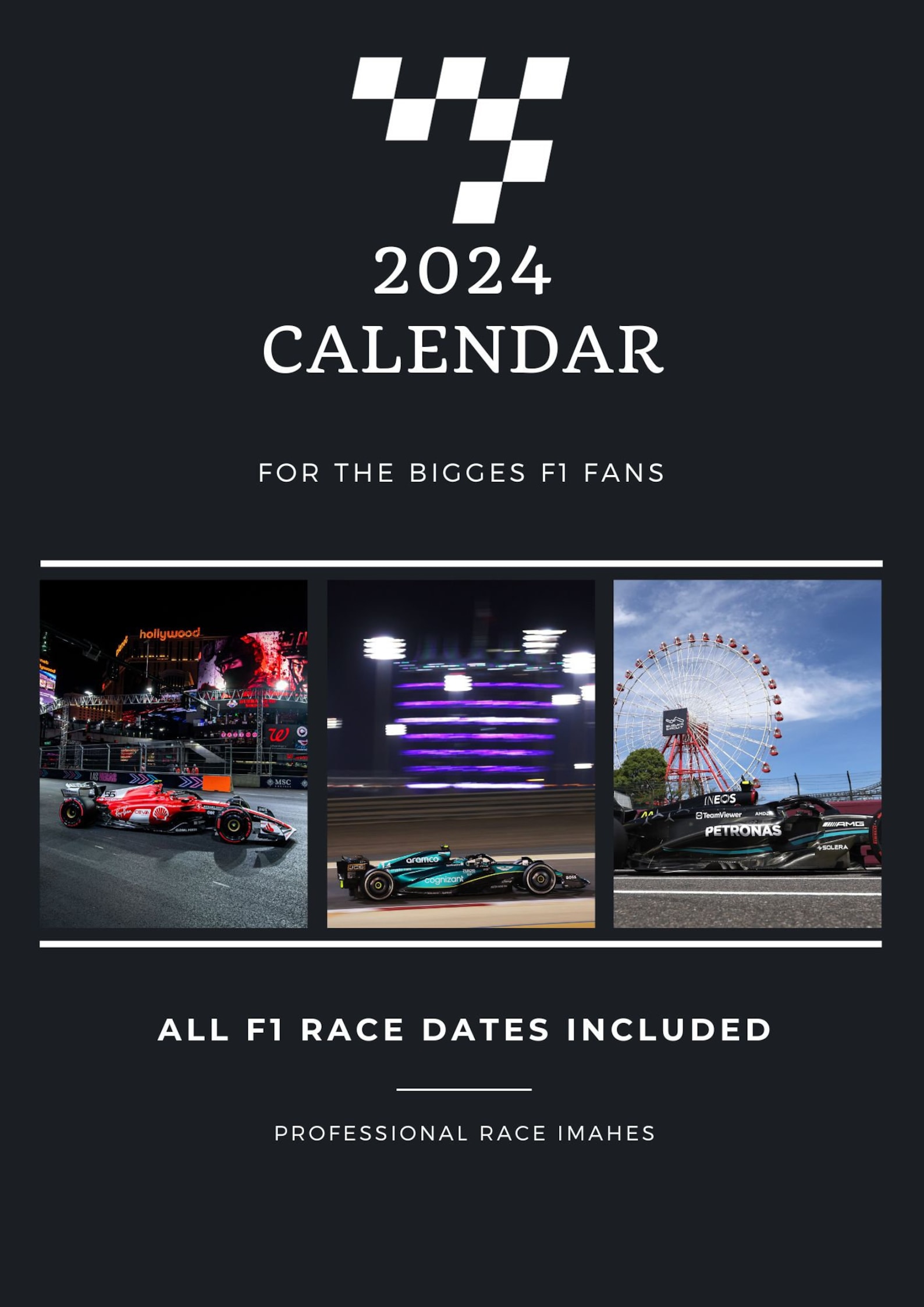 Formula 1 Calendar 2024 - Etsy