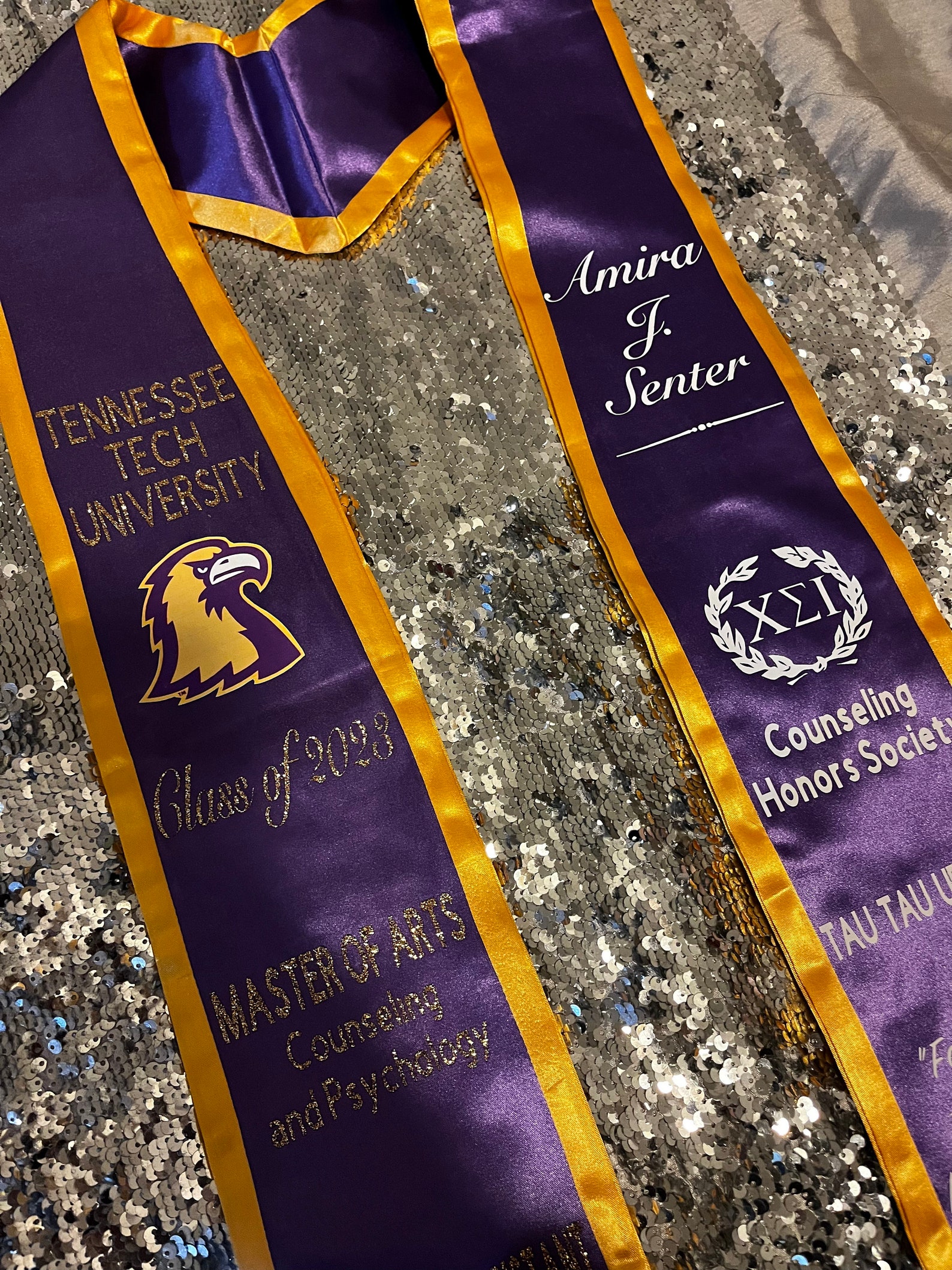 Custom Graduation Stole, Graduation Stole, HBCU Stole - Etsy