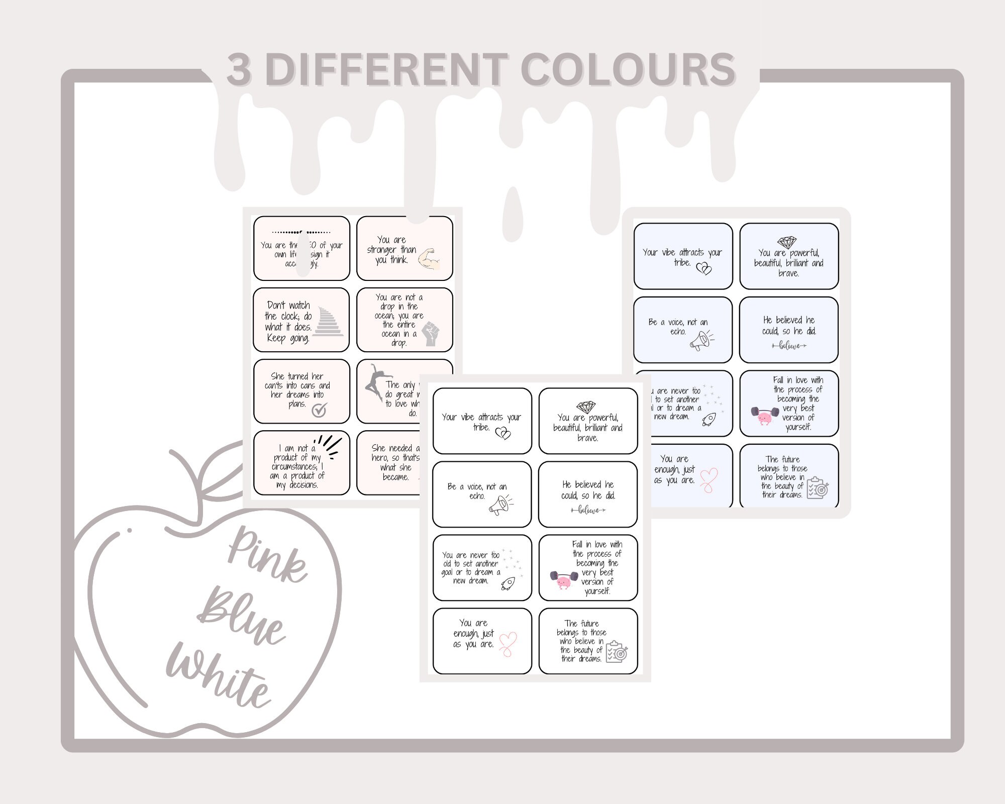 Printable Motivational Notes for Children, Kids Encouragement Notes ...