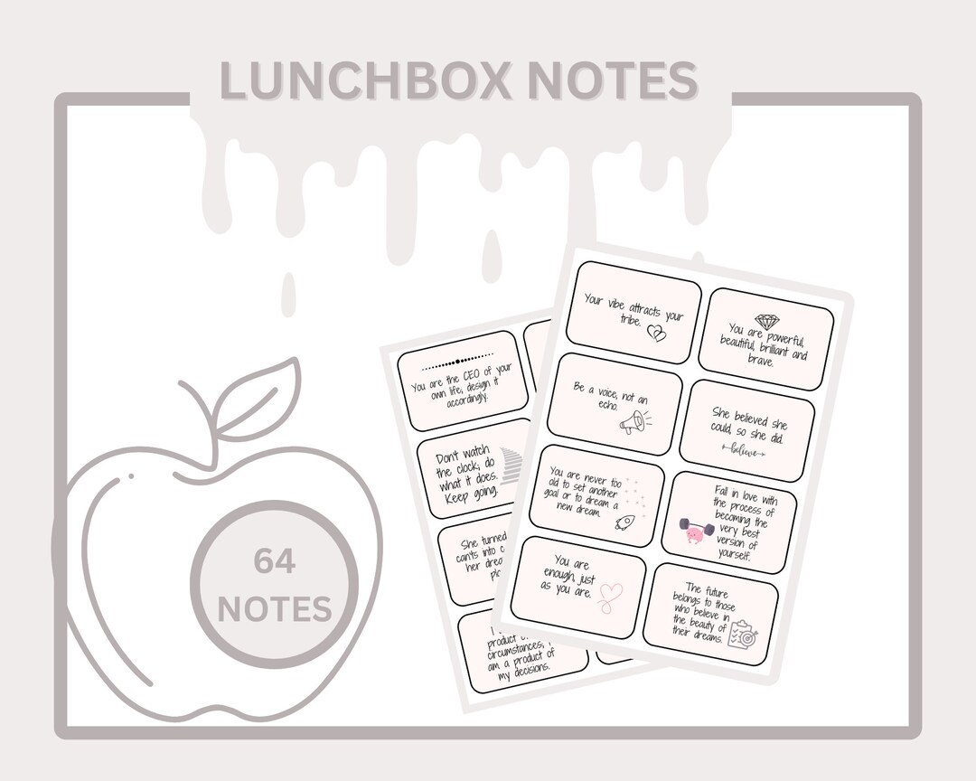 Printable Motivational Notes for Children, Kids Encouragement Notes ...