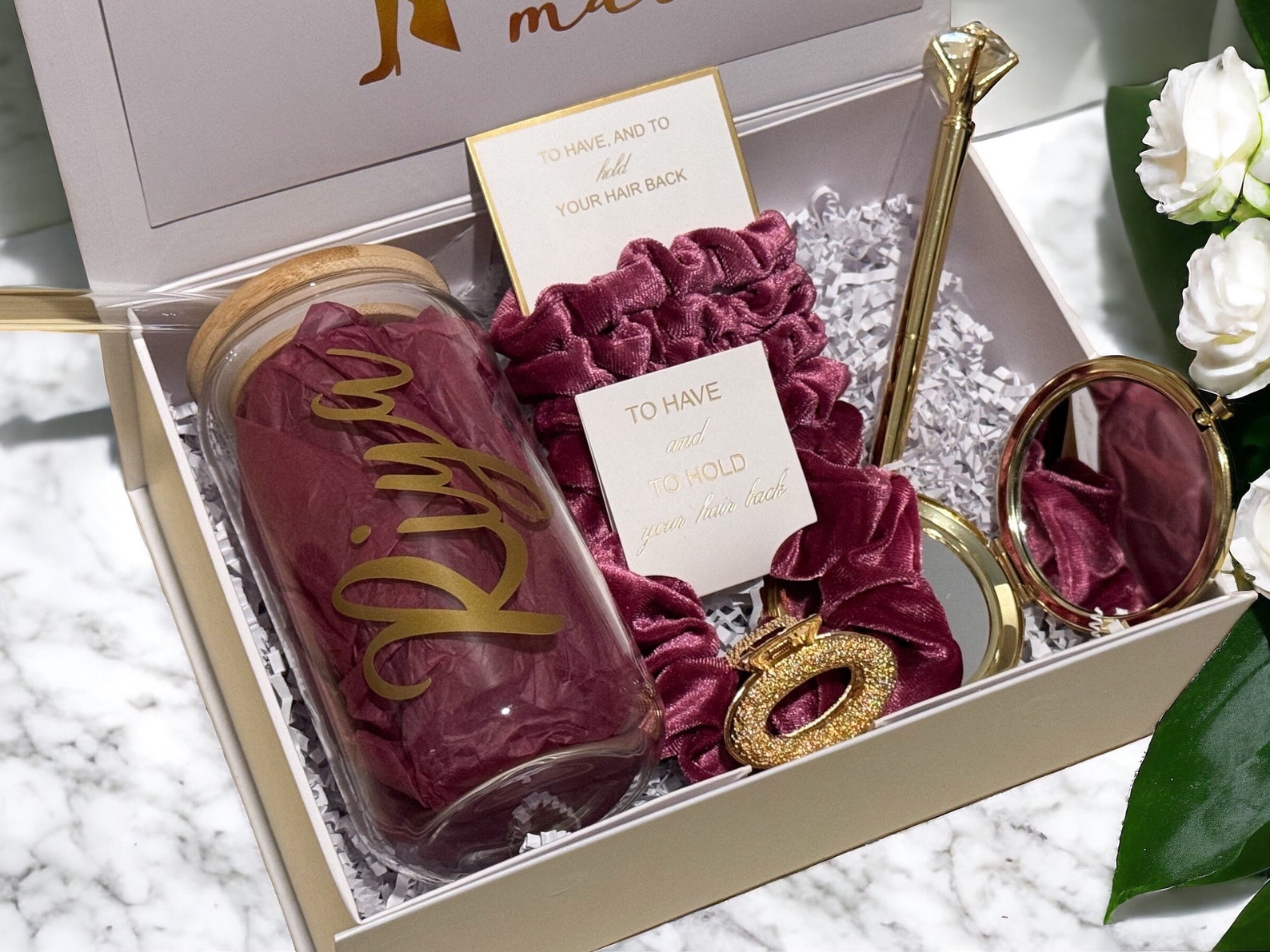 Personalized Bridesmaid Gift, Personalized Proposal Box, Bachelorette ...