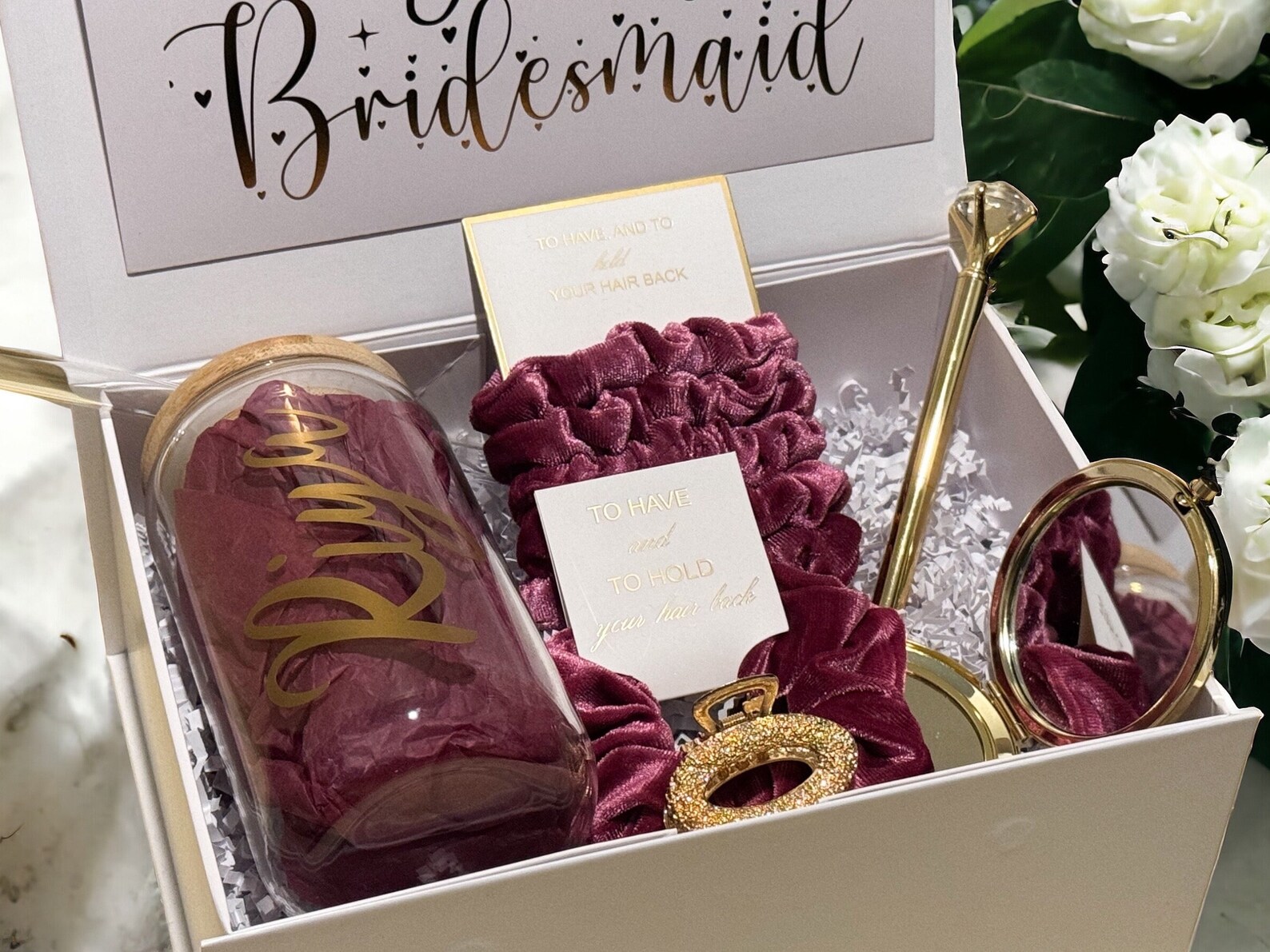 Personalized Bridesmaid Gift, Personalized Proposal Box, Bachelorette ...