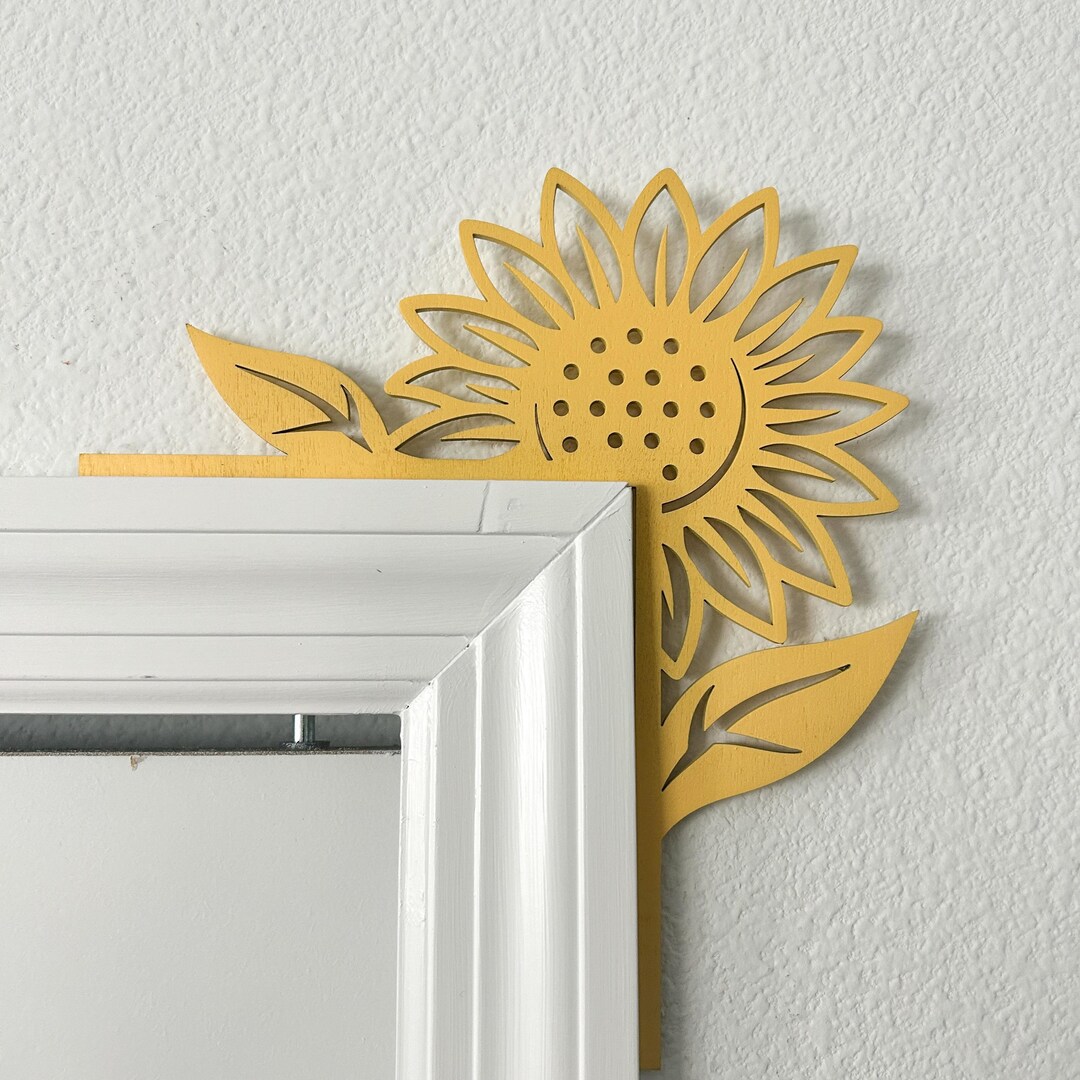 Sunflower Door Corner, Fall Door Corner, Fall Door Frame, Fall Door ...