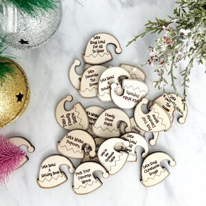 Christmas Activity Tokens Elf Activity Ideas Tokens Advent Calendar ...