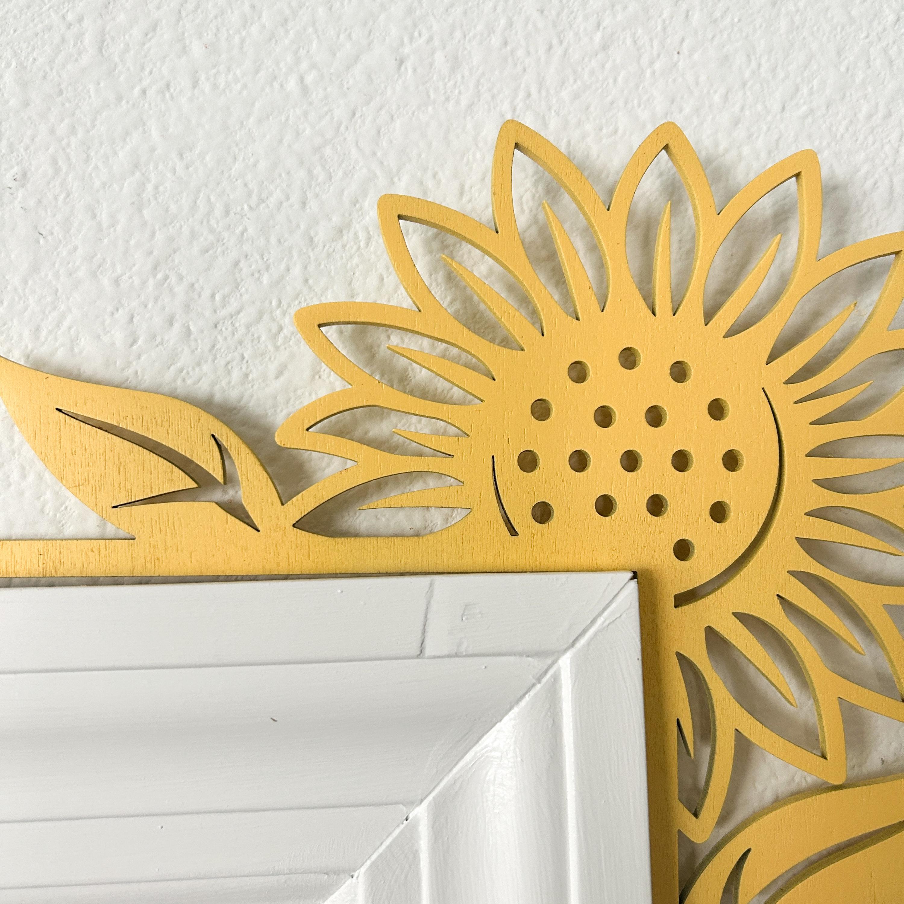 Sunflower Door Corner, Fall Door Corner, Fall Door Frame, Fall Door ...