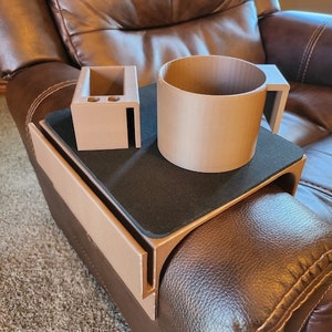 Recliner Mouse Pad Caddy: Armchair Organizer With Cup Holder - Etsy