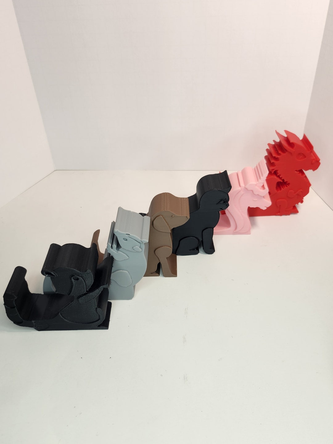 3D Printed Cell Phone Holder Stand, Iphone, Android - Etsy