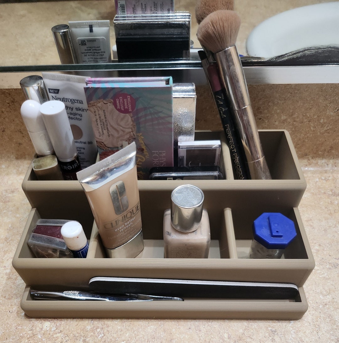 Makeup Caddy Vanity Storage, Bathroom, Mom Mother's Day - Etsy