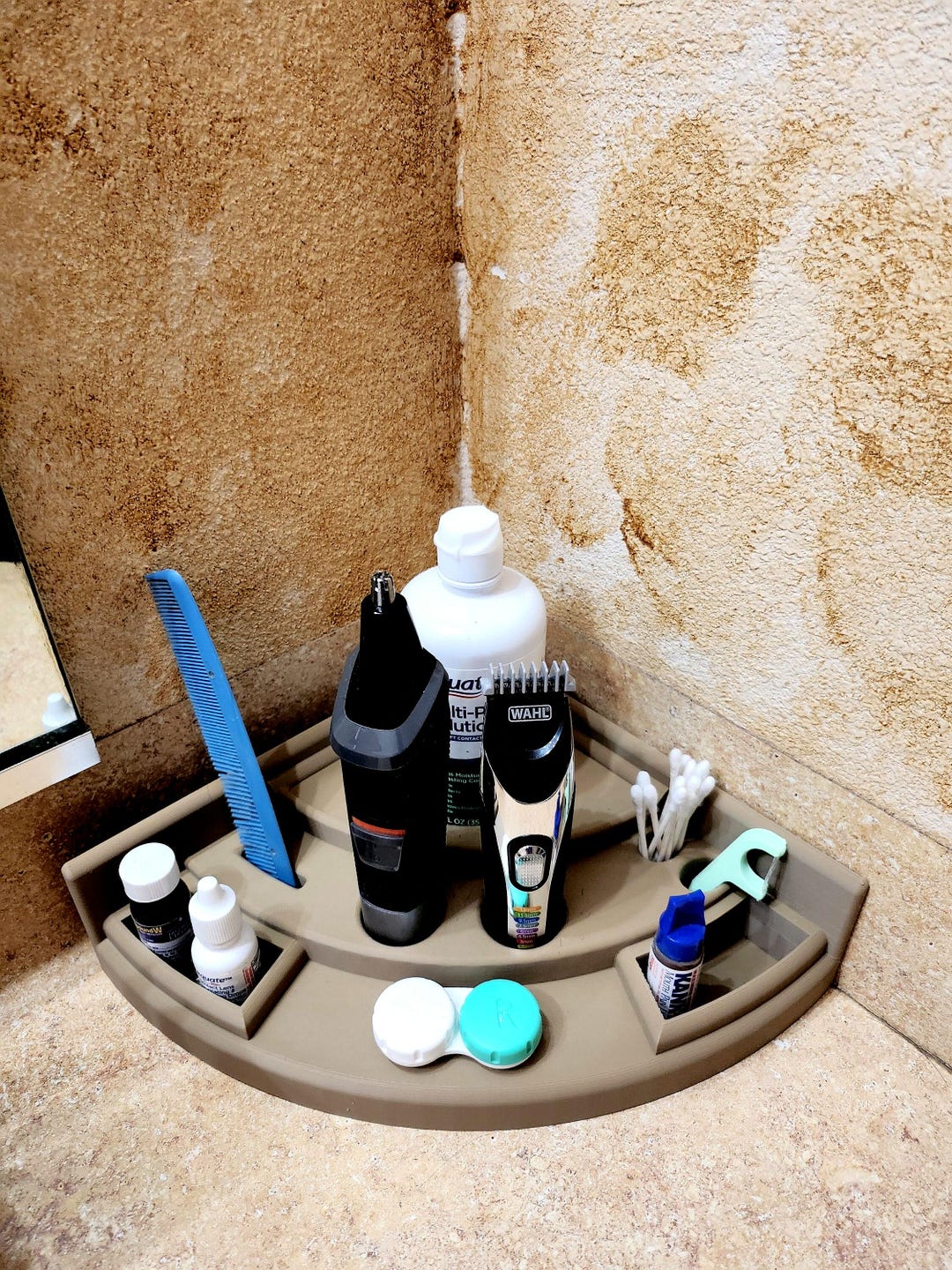 Vanity Caddy Organizer, Mens Bathroom Storage - Etsy