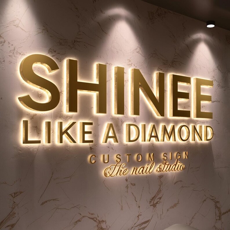 Custom Business Sign Business Logo custom Logo Design Metal Sign ...