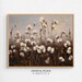 Moody Cotton Field Print Landscape - Landscape Wildflowers Painting ...