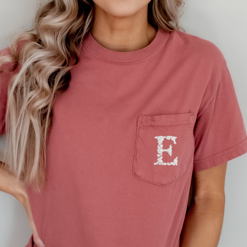 Embroidered Pocket - Etsy