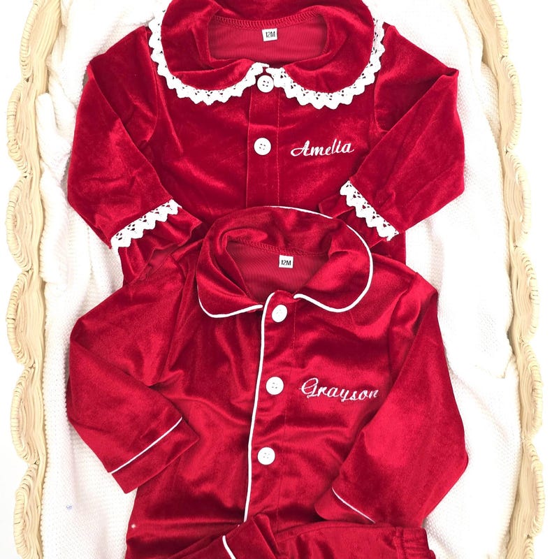 Baby Christmas Pajamas - Etsy