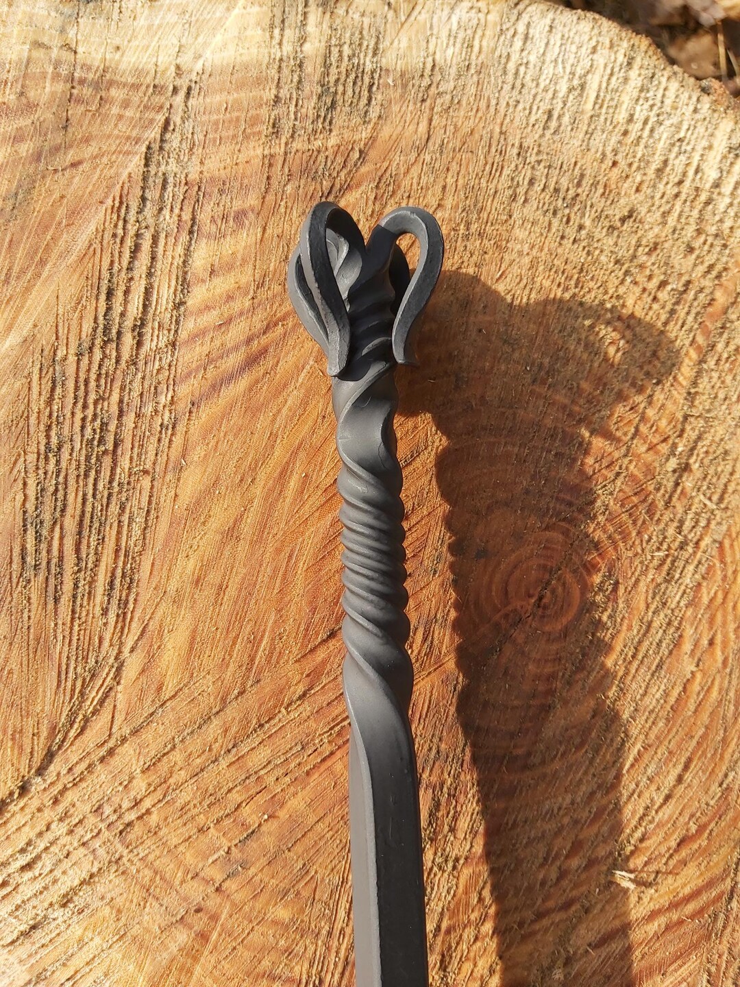 Medieval King Fire Poker, Rare, Unique, Forged, Fireplace Poker ...