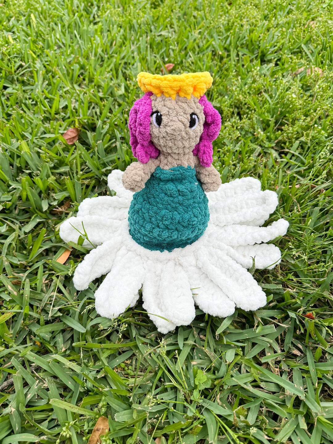 READY TO SHIP- Dixie Daisy Flower Fairy- Reversible Flower to Fairy ...
