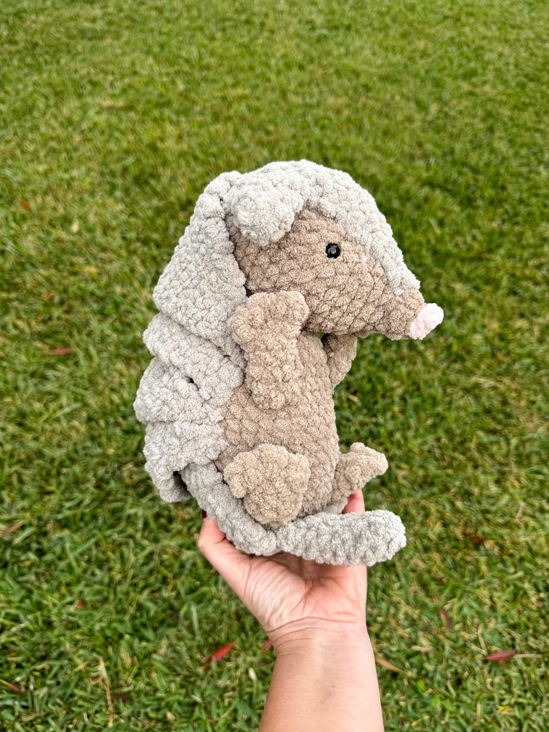 READY TO SHIP- Armadillo Stuffed Animal Plushie Handmade - Etsy