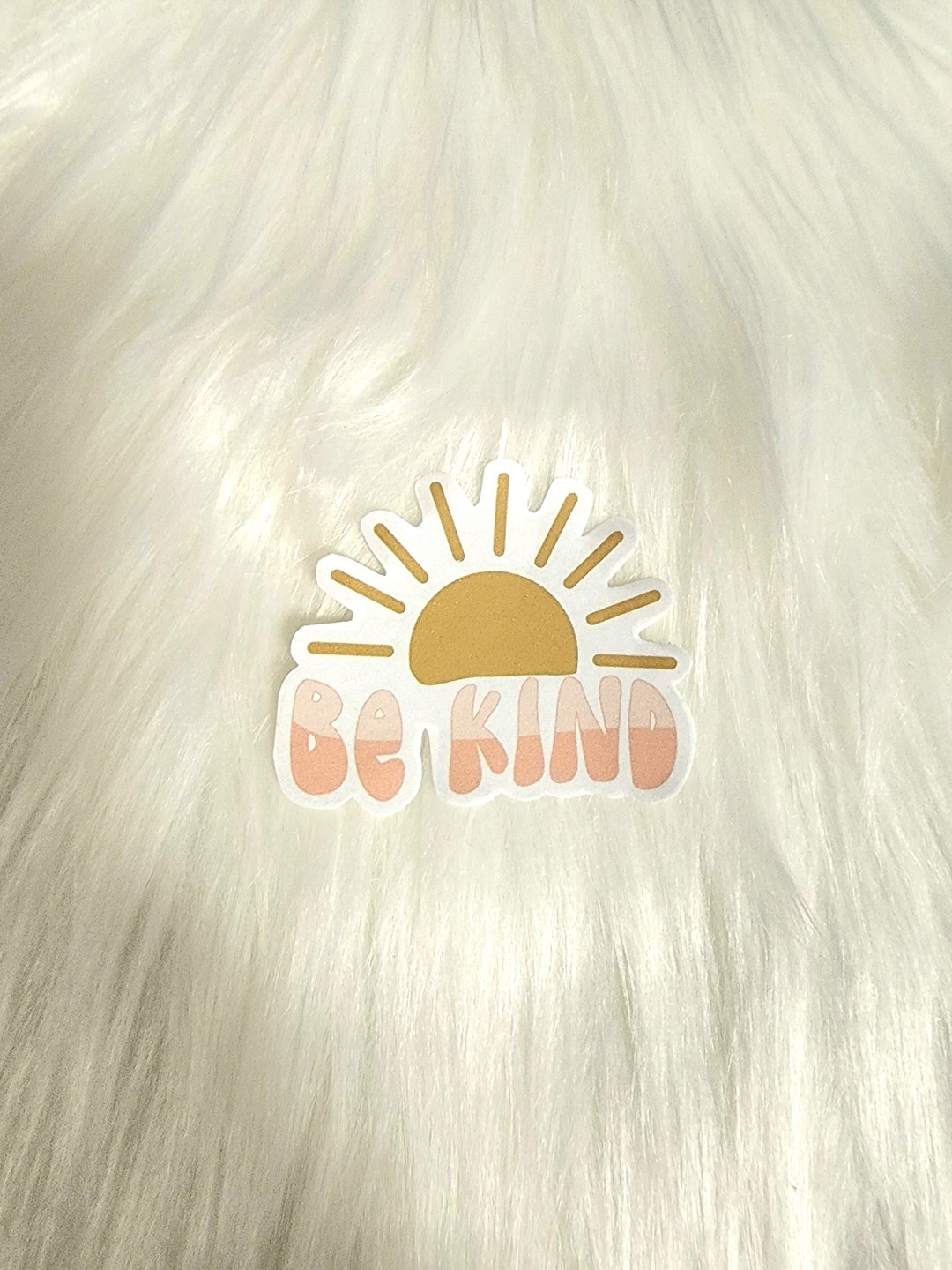 Be Kind Sticker / Kindness / Vinyl Sticker / Water Resistant / Laptop ...
