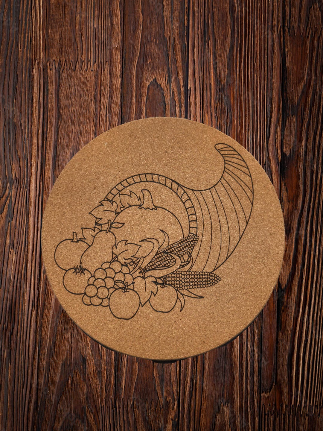 Engraved Cork Hot Plate Rest - Etsy