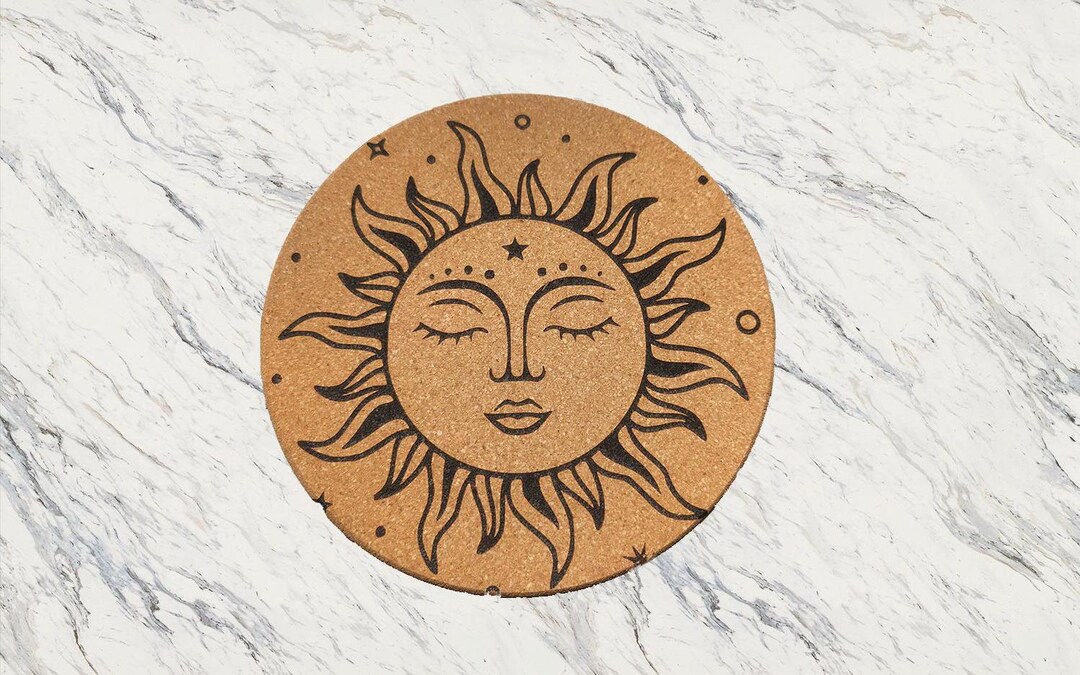 Celestial Sun Plant Rest / Water Absorber - Etsy