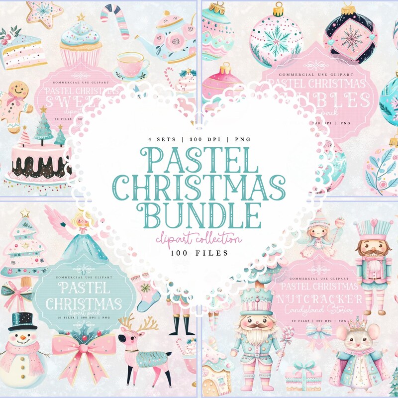 Pastel Christmas - Etsy