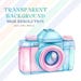 Vintage Camera Clipart Set, Polaroid Watercolor Kawaii Photography ...