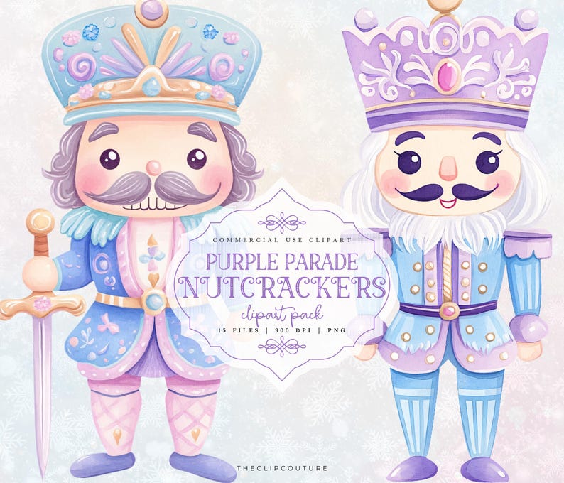Nutcracker PNG, Christmas Clipart, Candyland Clipart, Pastel Nutcracker ...